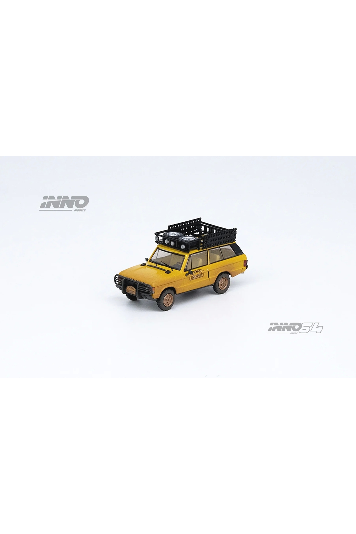 Inno 64 Models Inno 1/64 RANGE ROVER "CLASSIC" CAMEL TROPHY 1982 With ...