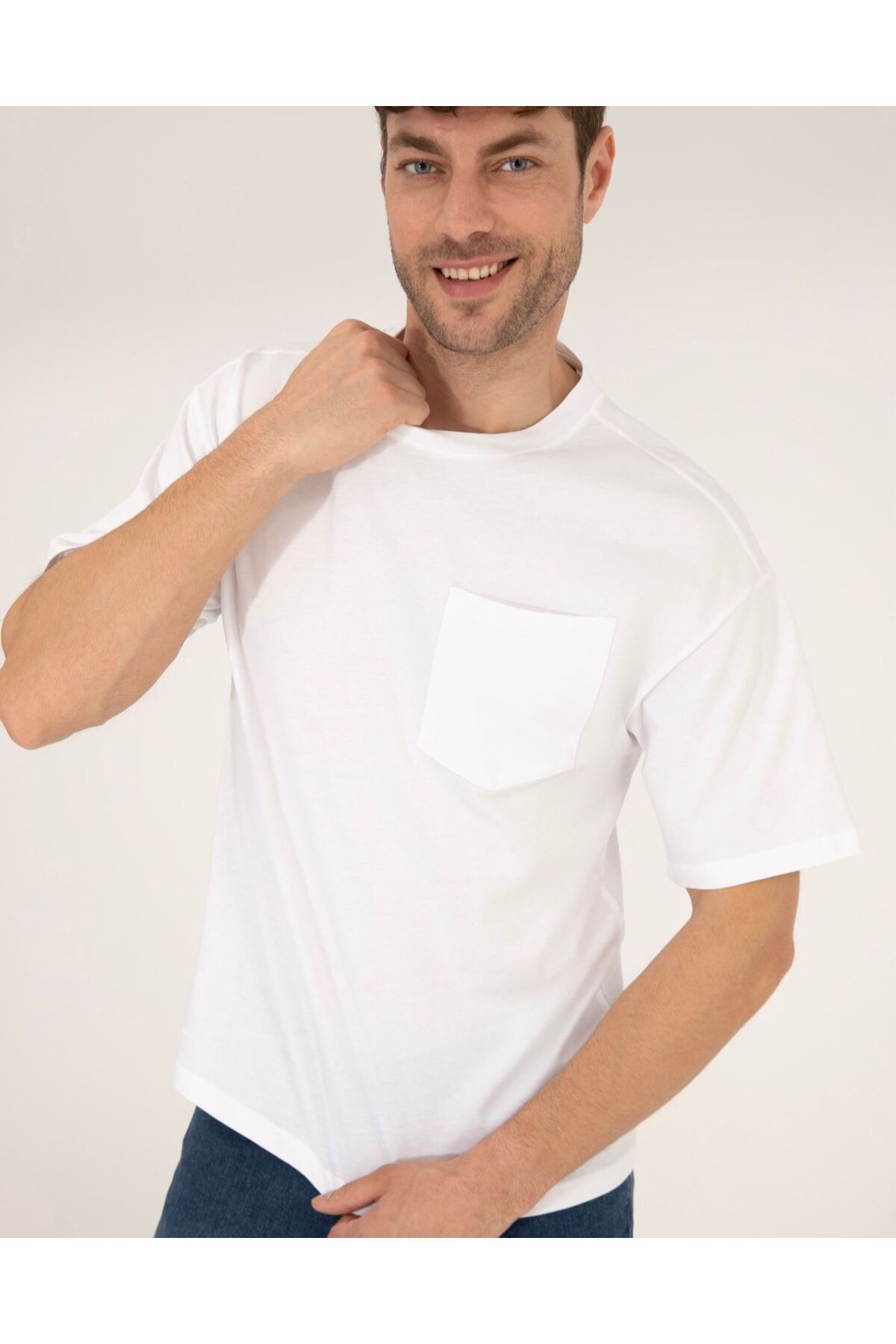 Pierre Cardin Ekru Regular Fit Düz Cepli Bisiklet Yaka Tişört G021SZ011.000.1650309 Fiyatı ...