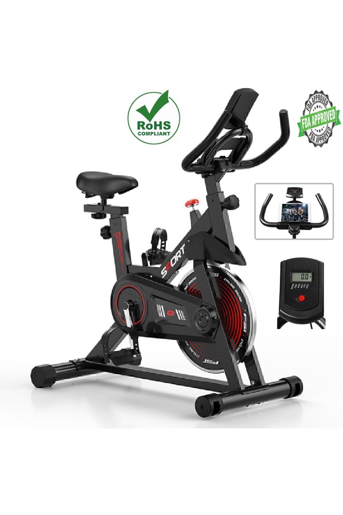 Reidan Kondisyon Bisikleti Spin Bike Dikey Ev Bisikleti Fiyatı, Yorumları - Trendyol