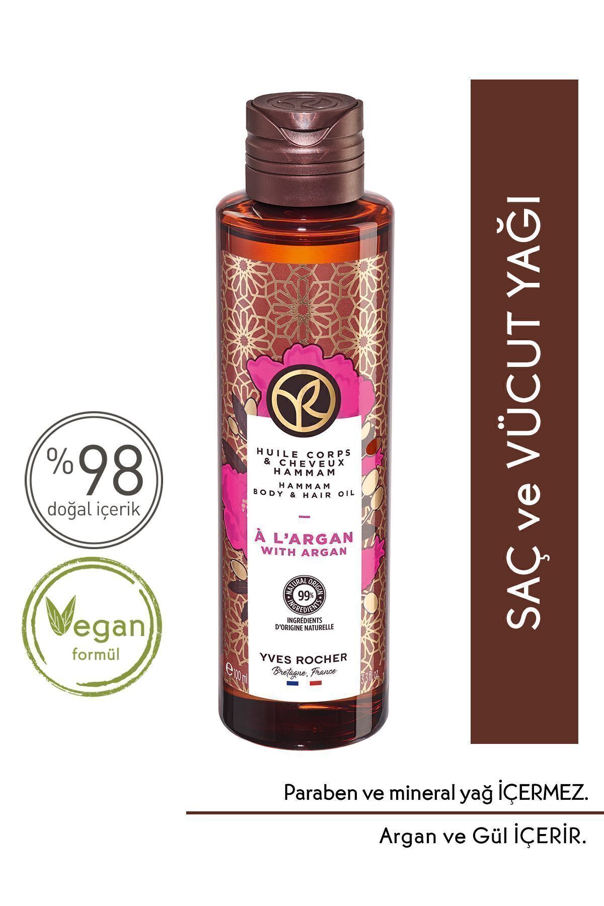 Yves Rocher Saç ve Vücut Yağı - Oryantal Argan 100ml / La Roche Posay ...