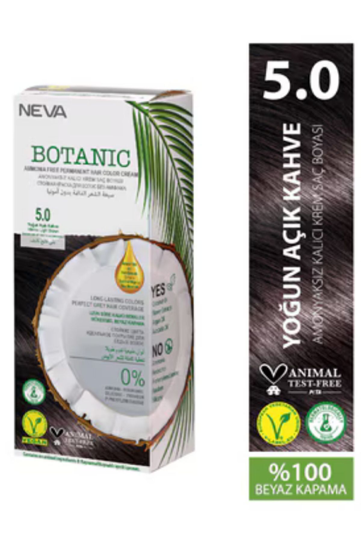 Neva Botanic Saç Boyası / Vegan Amonyaksız BEYAZ KAPATICI - Fiyatı ...
