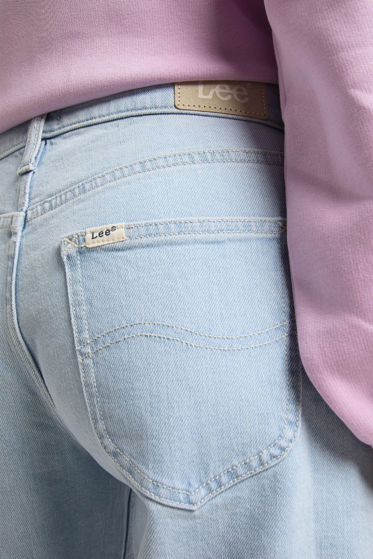Lee Jane Cuffed Straight Fit Yüksek Bel Jean Kot PantolonFiyatı ...