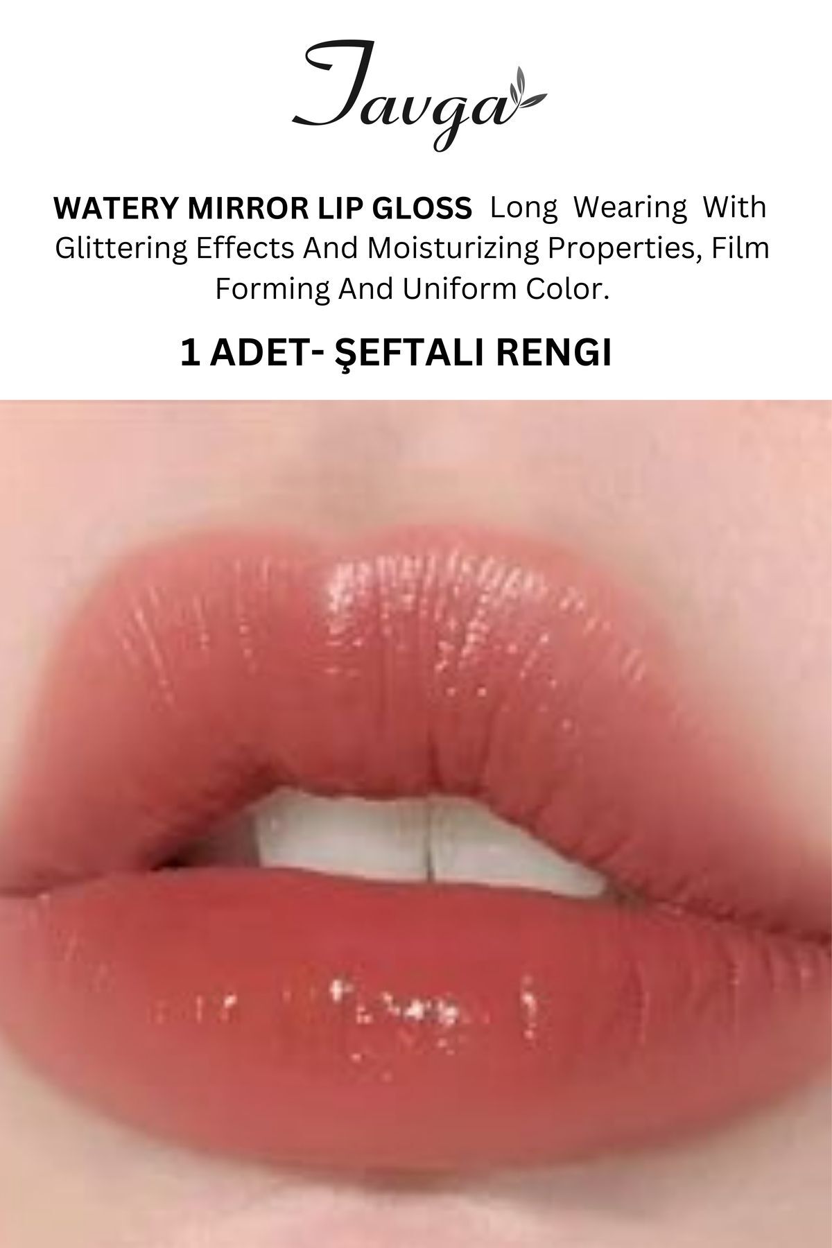 TAVGA Çift Taraflı Watery Mirror Lip Gloss Dudak Parlatıcısı Ve Ruj ...