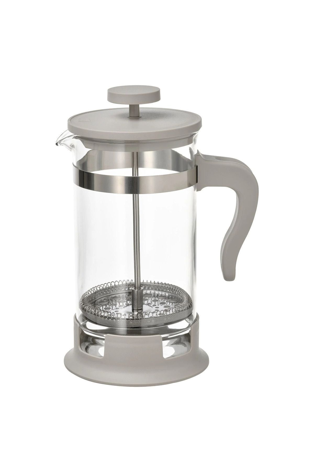 IKEA UPPHETTA french press, paslanmaz çelik-açık gri/bej, 1 lt Fiyatı ...
