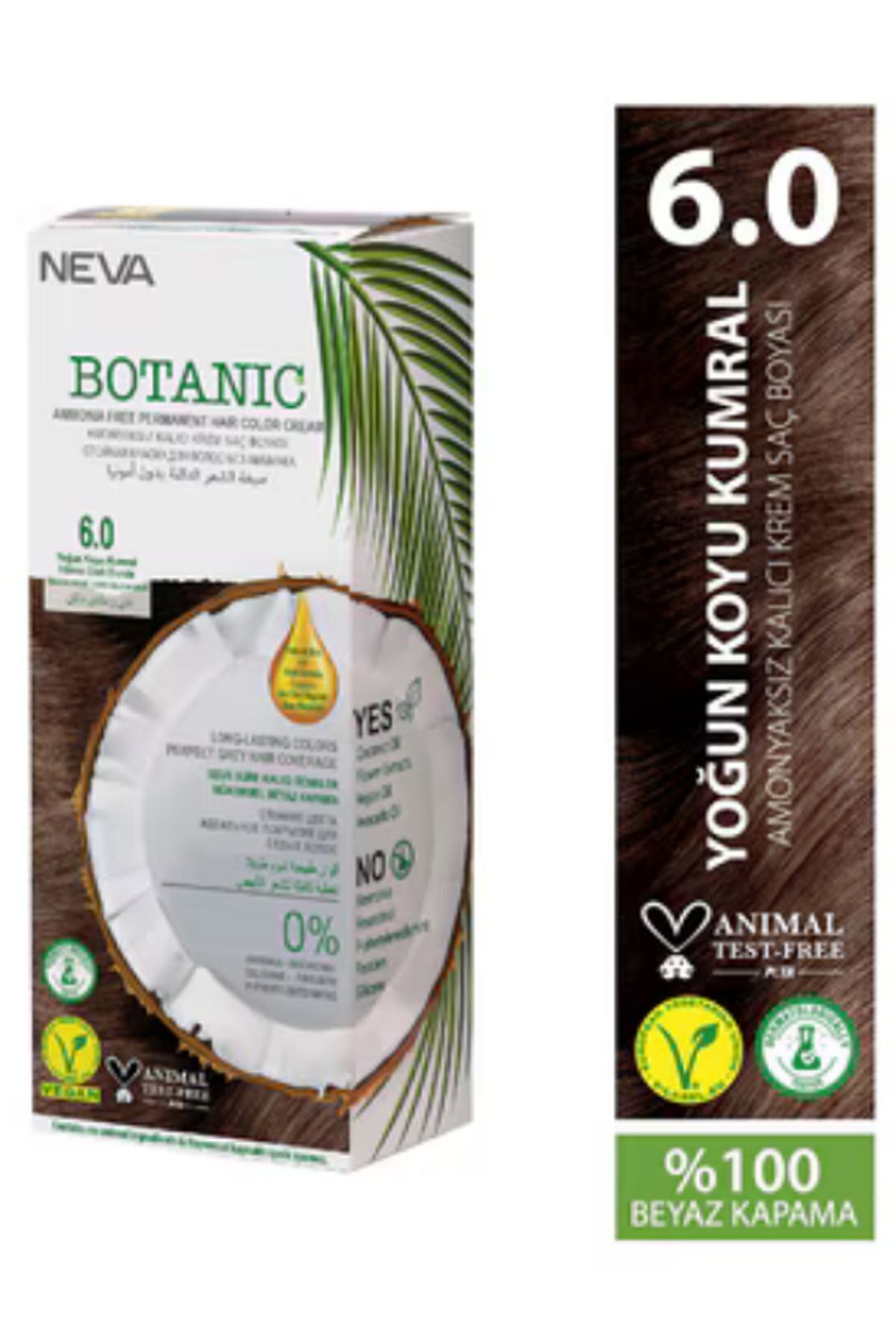 Neva Botanic Saç Boyası / Vegan Amonyaksız BEYAZ KAPATICI Fiyatı ...
