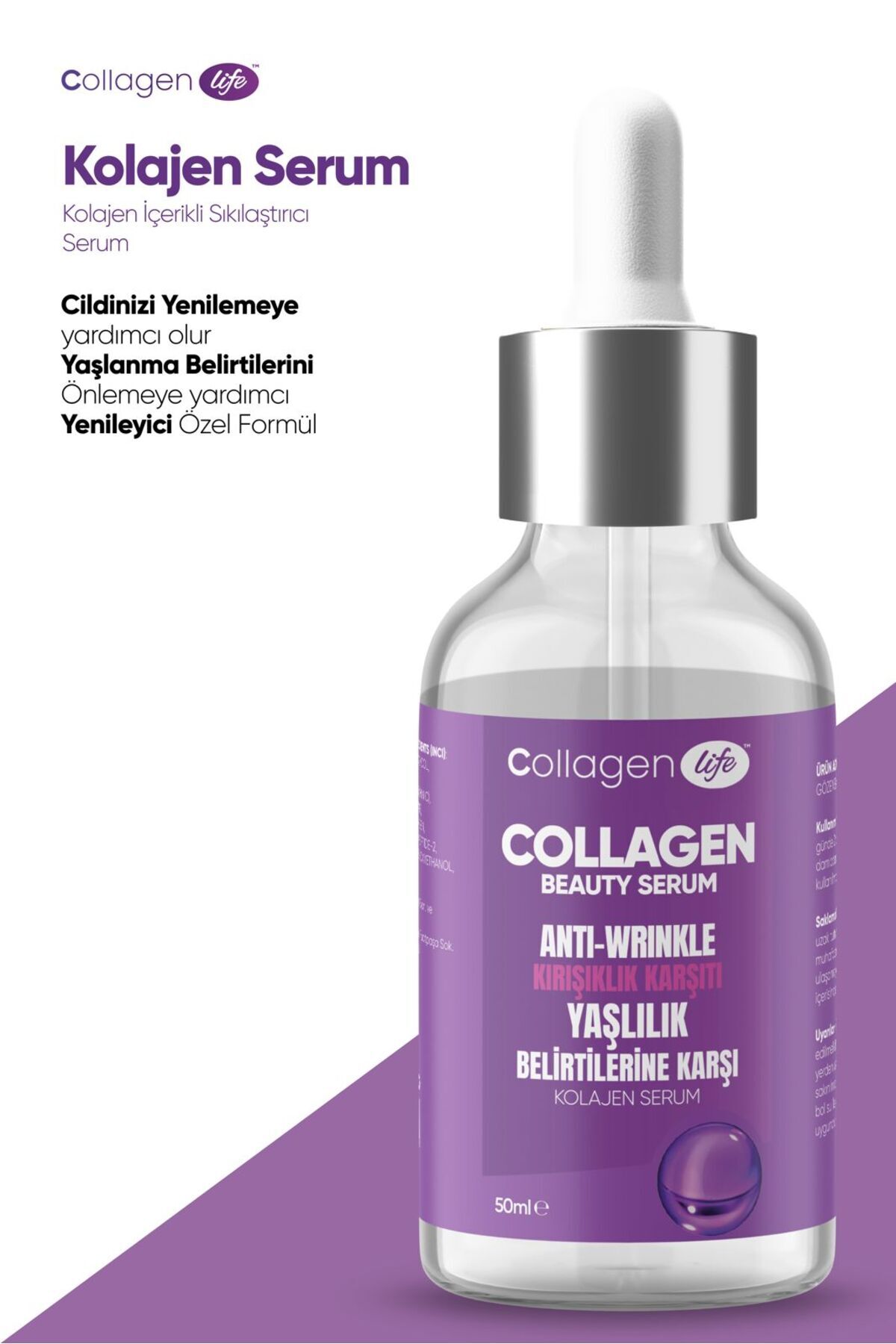 Collagen Life Yaşlanma Ve Kırışıklık Karşıtı Aydınlatıcı & Nemlendirici ...