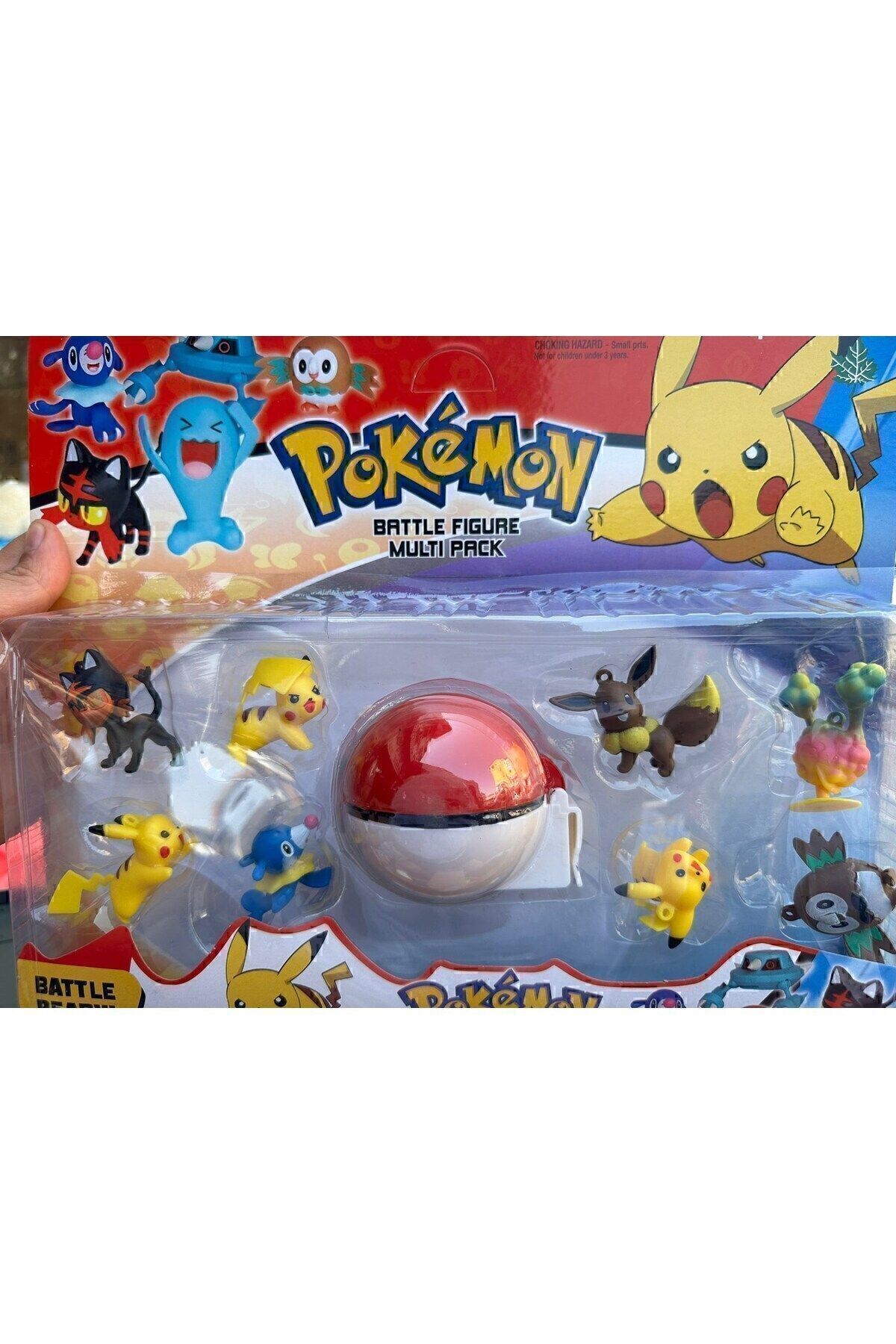 JOYFUL CHİLD Pokemon 8 Figure Set And Openable Poke Ball Toy Set Fiyatı ...
