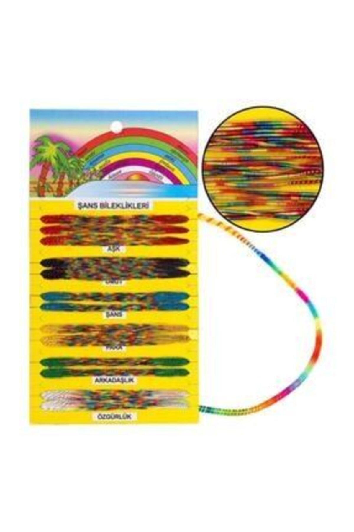 NETİCE ÖYLEK Trenddünyası Şans Bilekliği Ip Bileklik 100 Adet Fiyatı ...