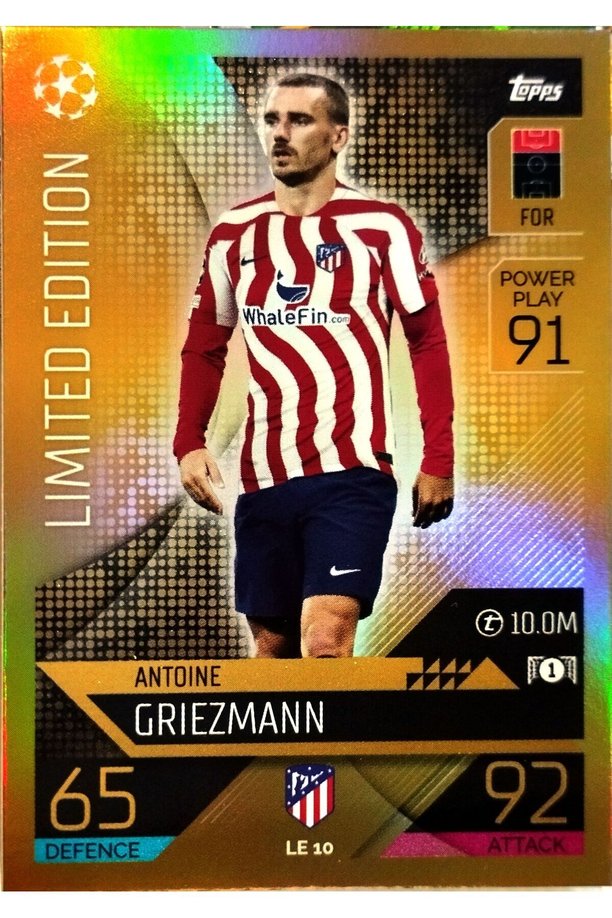Topps ANTOINE GRIEZMANN limited EDİTİON - Fiyatı, Yorumları