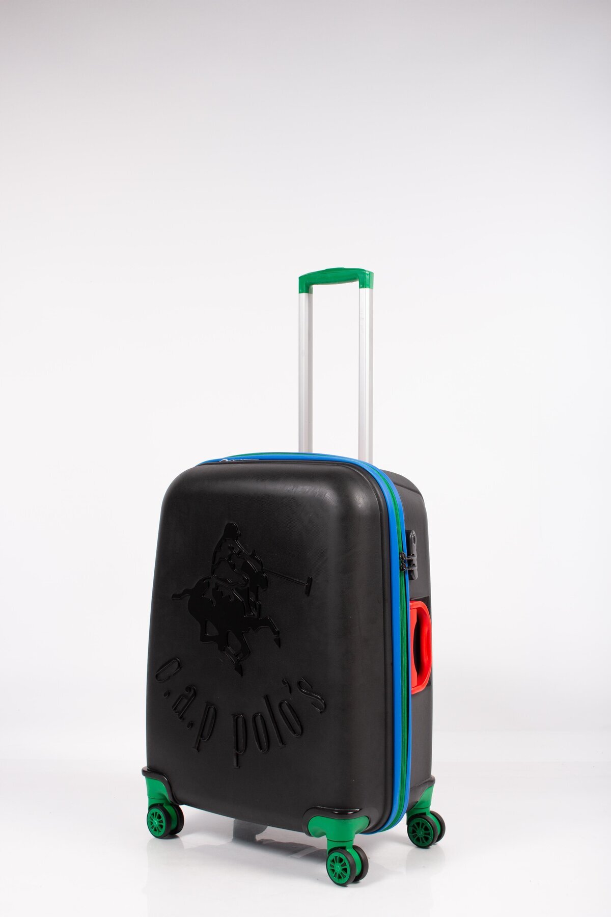 Joseph Lion CAP POLO'S PP525X Black Valiz Büyük - Orta - Kabin Boy SET ...