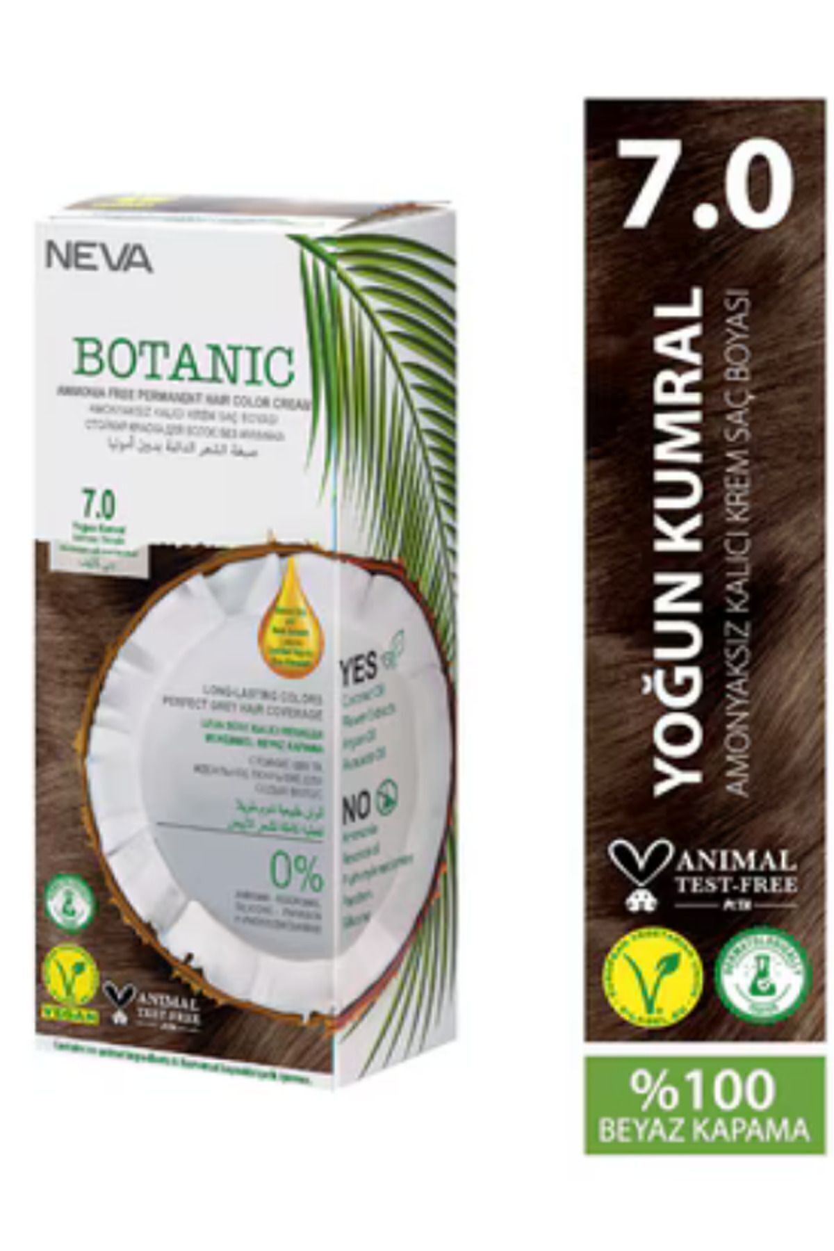 Neva Botanic Saç Boyası / Vegan Amonyaksız BEYAZ KAPATICI - Fiyatı ...