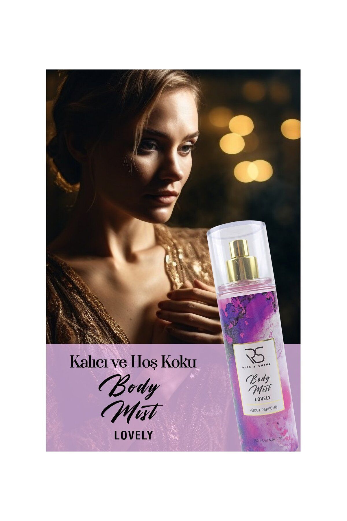rise and shine Body Mist Lovely Vücüt Parfümü - 150 ml - Fiyatı, Yorumları