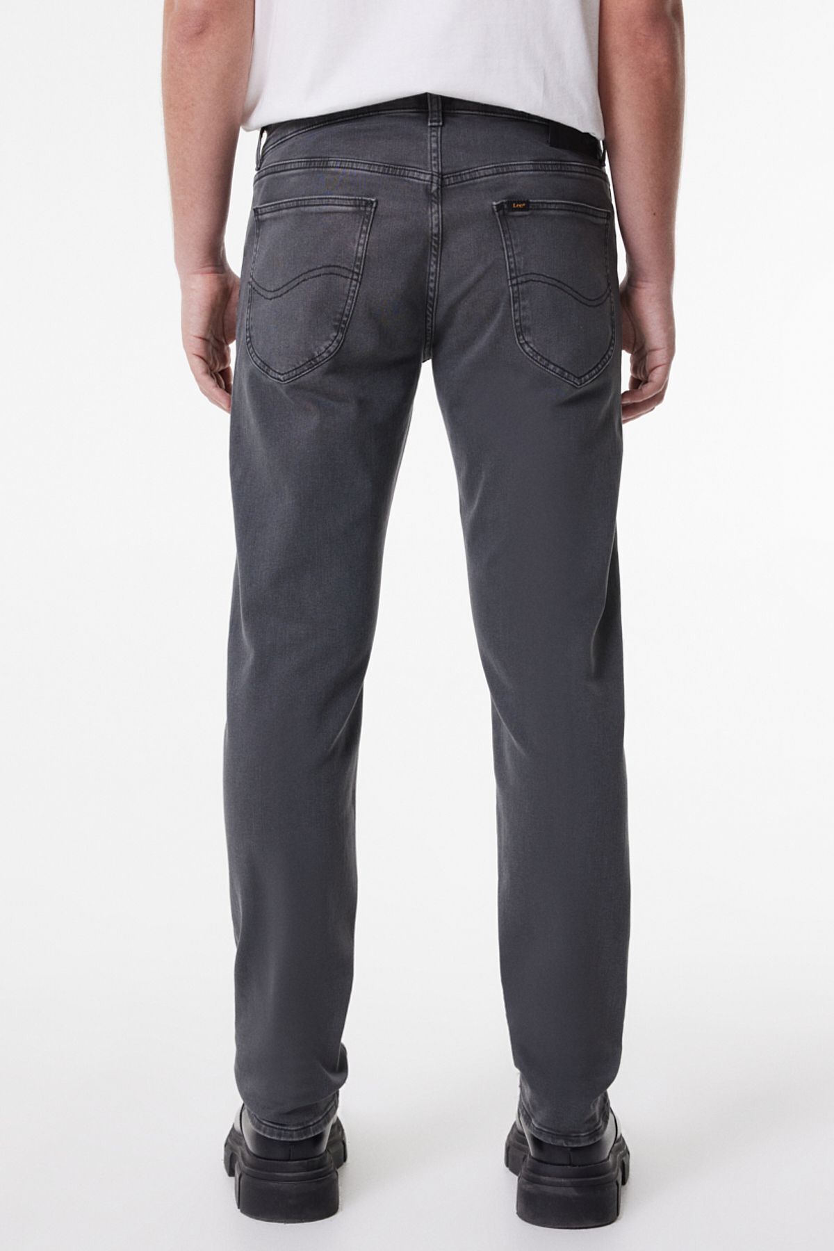 Lee Daren Regular Fit Normal Kesim Normal Bel Gri Esnek Jean Kot ...