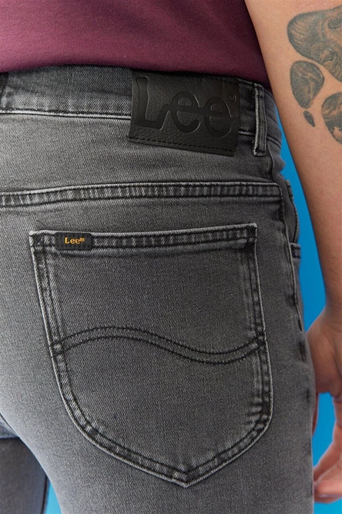 Lee Slim Fit Dar Paça Normal Bel Açık Gri Erkek Kot Pantolon L701ızdt ...
