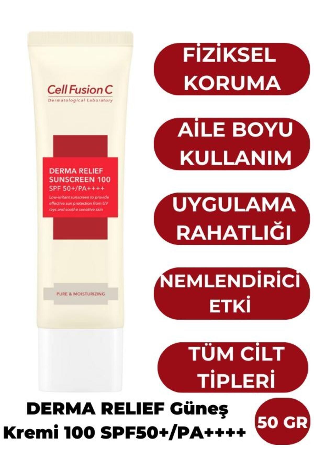 Cell Fusion C Derma Relief 100 Spf 50 /pa Tüm Cilt Tipleri için ...