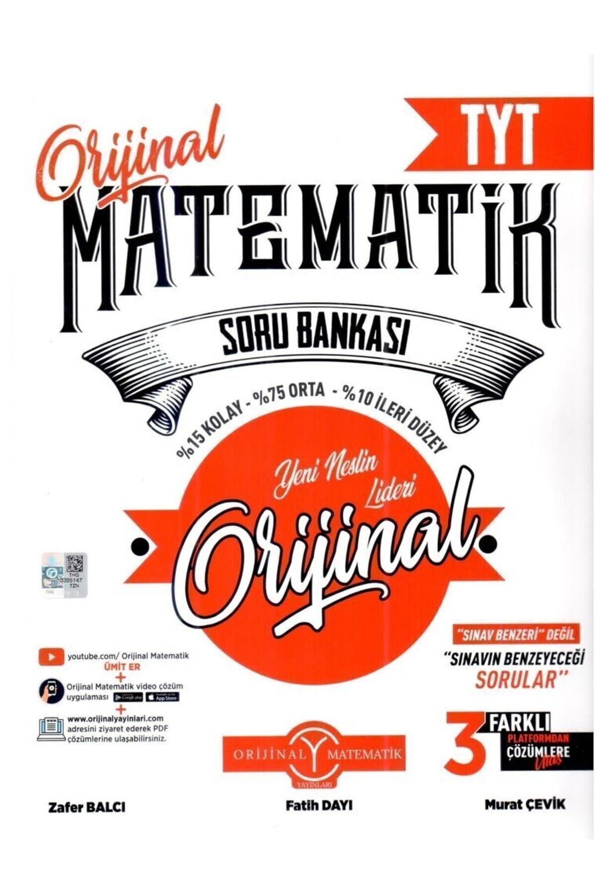 Orjinal Orijinal Yayınları Tyt Orijinal Matematik Soru Bankası Fiyatı, Yorumları - Trendyol