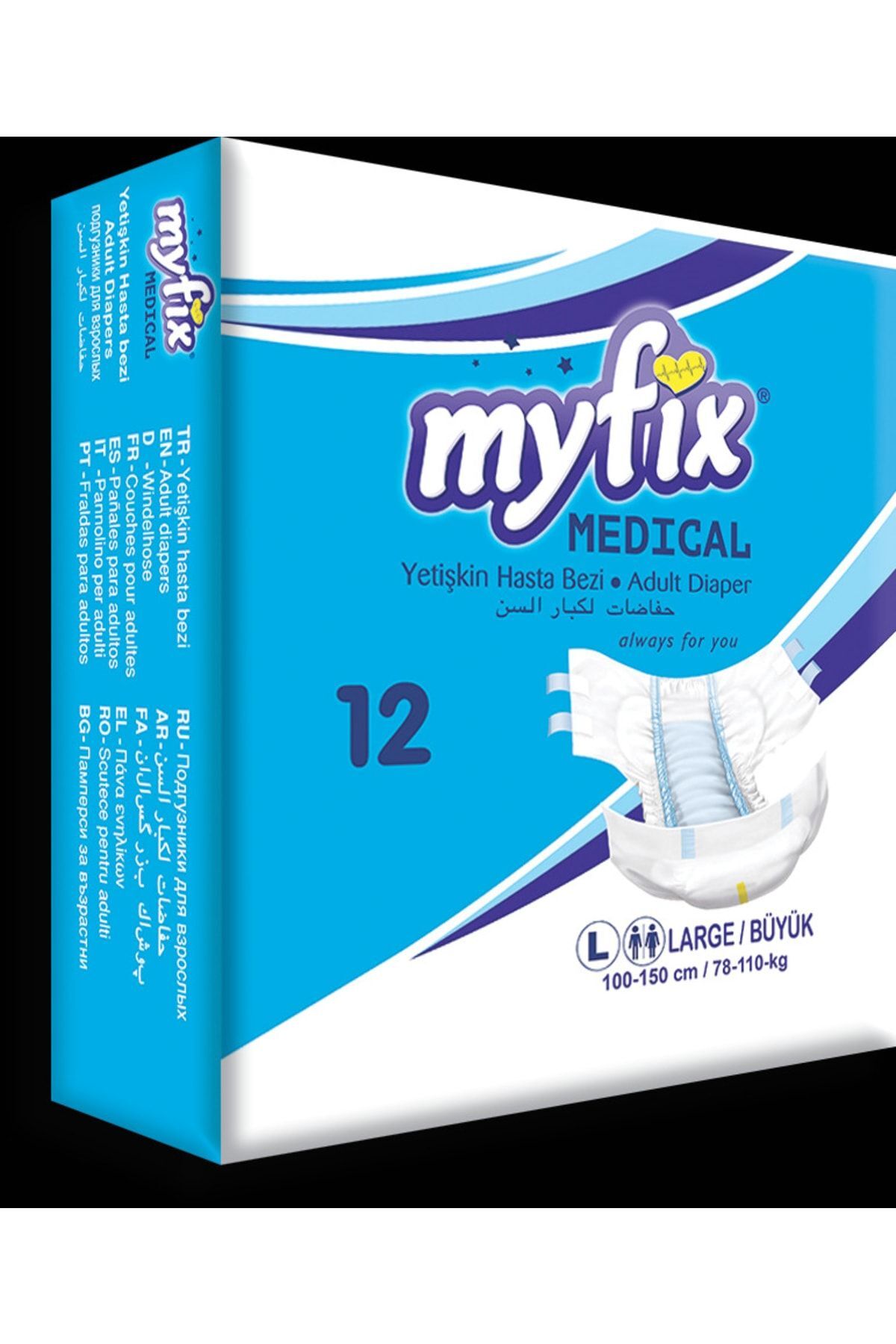 Myfix Yetişkin Hasta Bezi L Beden Fiyatı, Yorumları - Trendyol