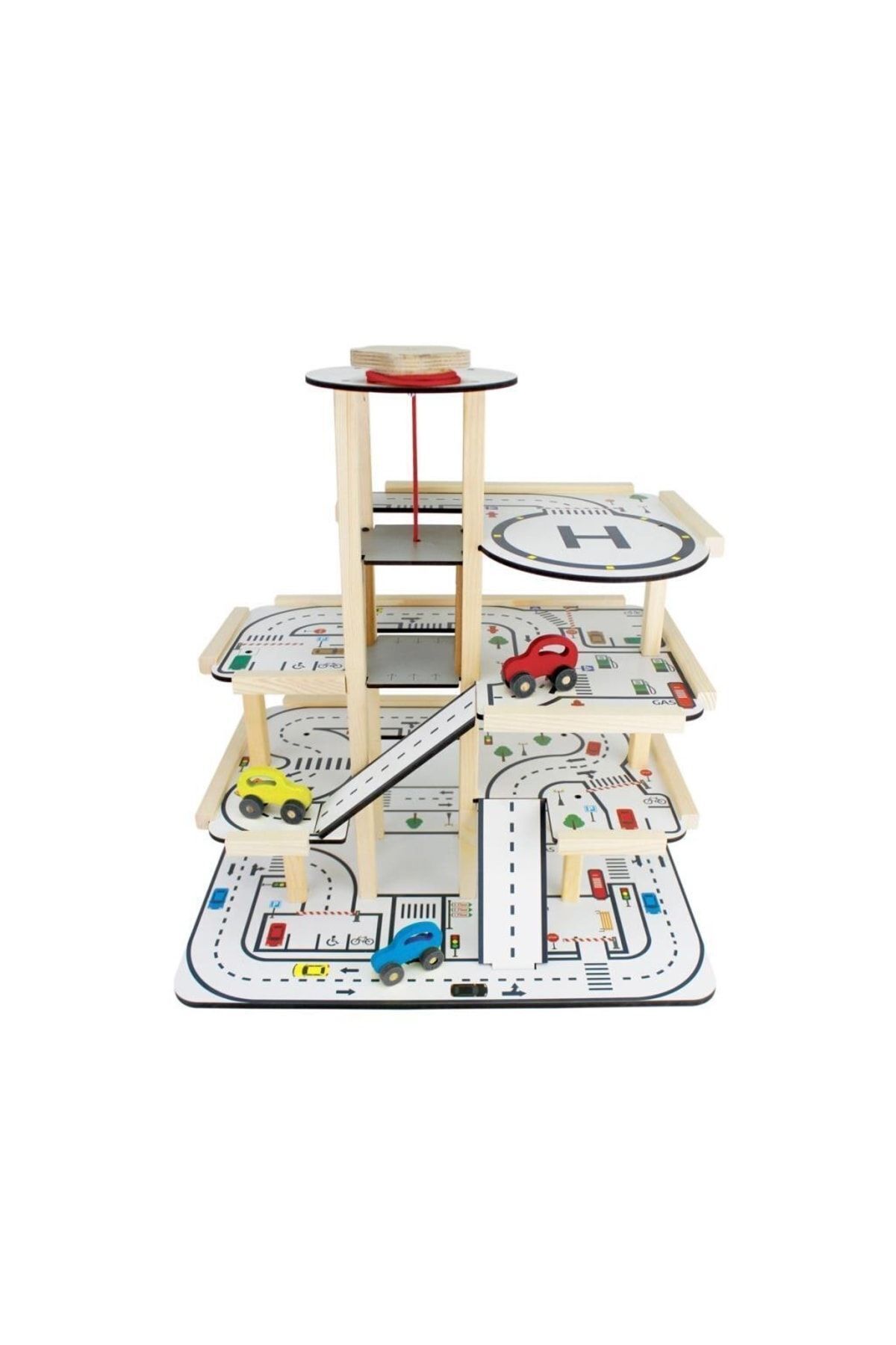 ROZİTOYS Çg90 Ahşap Asansörlü Otopark T3101 Fiyatı, Yorumları - Trendyol