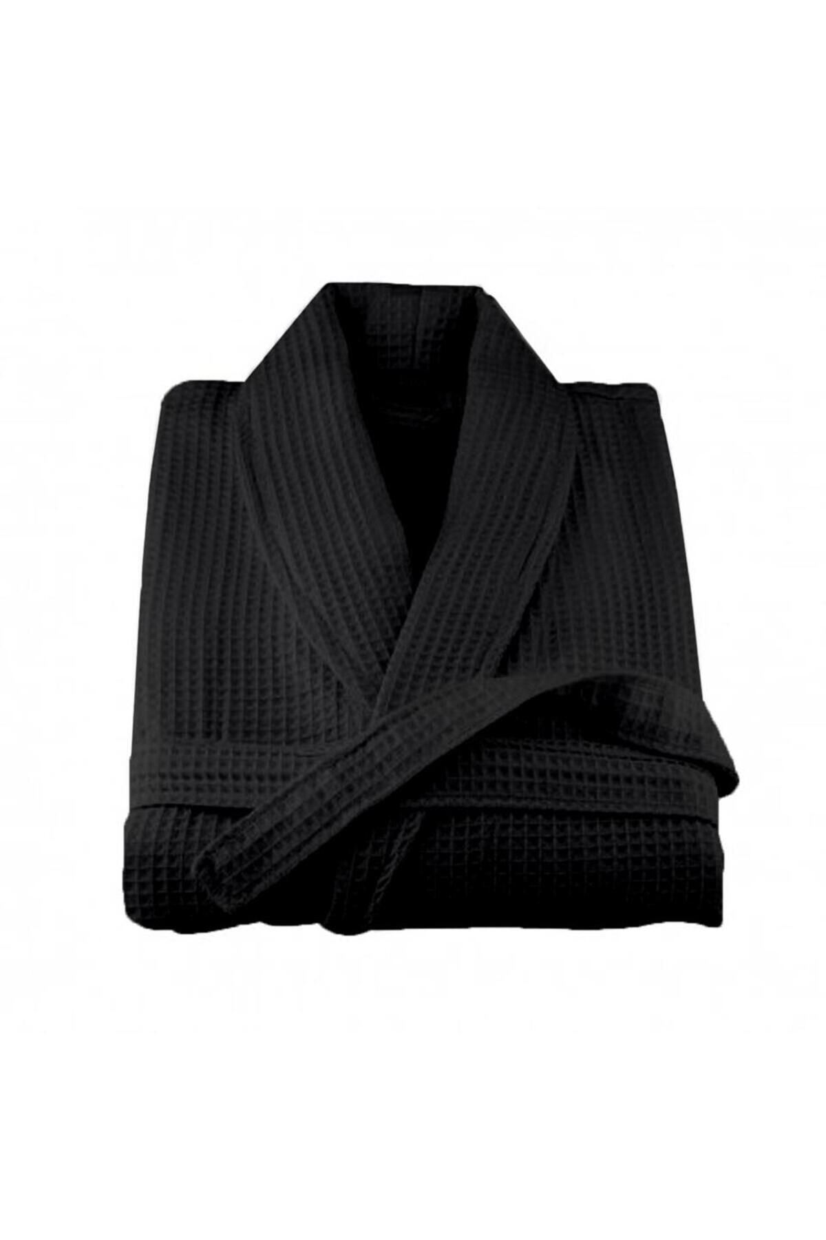 Genel Markalar Akbulak Export Pamuk Waffle Pike Bornoz Siyah S-M - Fiyatı, Yorumları