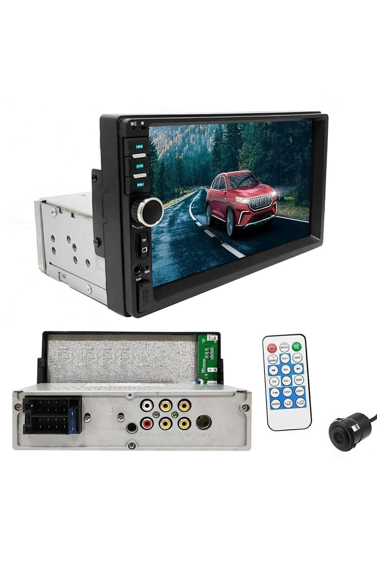 Şahin Double Teyp 7 4x50w Bt/usb/sd/fm/aux Kamera Hediye -tofaş Uyumlu - Fiyatı, Yorumları