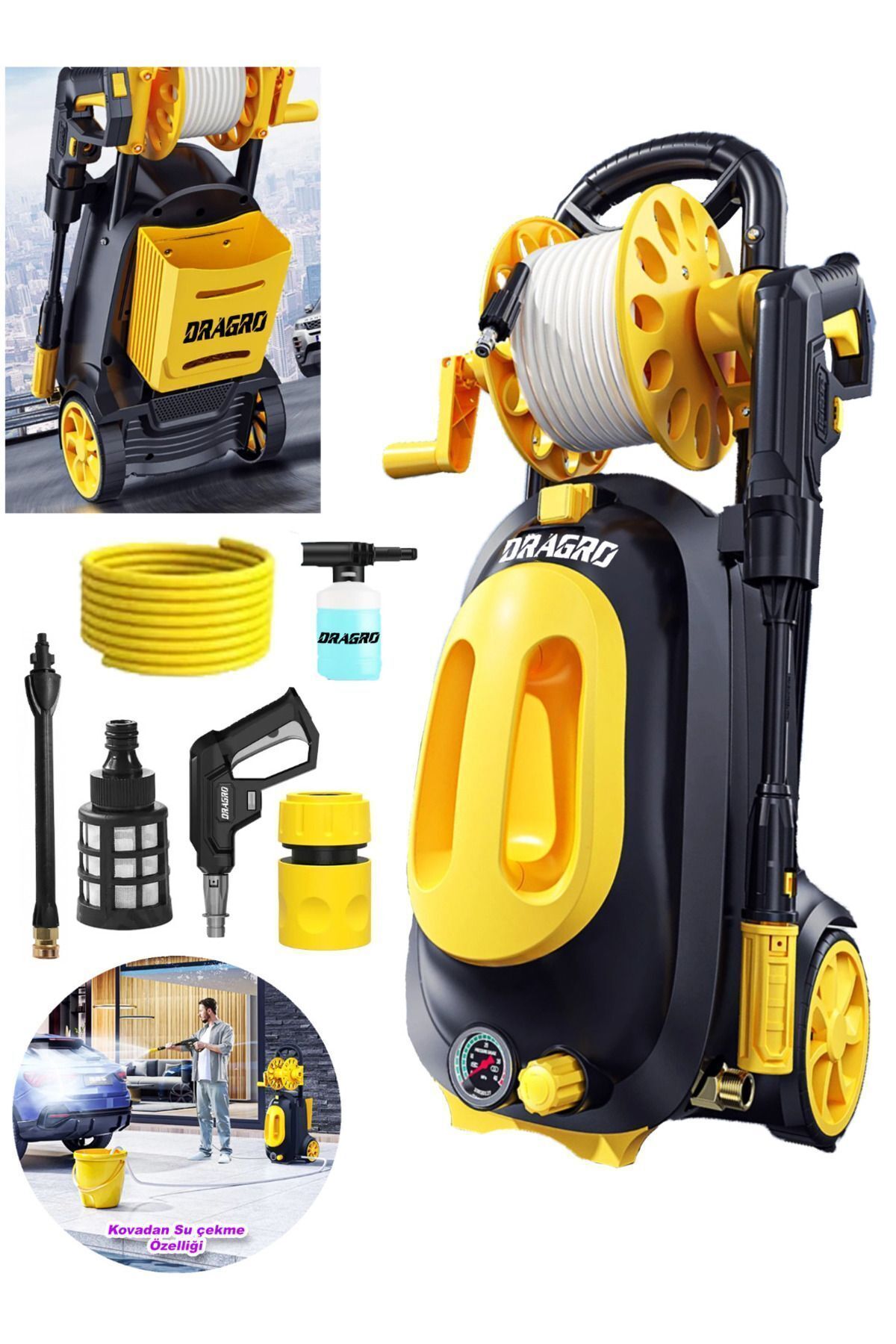 Dragro Alman 180-200 Bar Maxstar Series Yüksek Basınçlı Musluk Ve ...