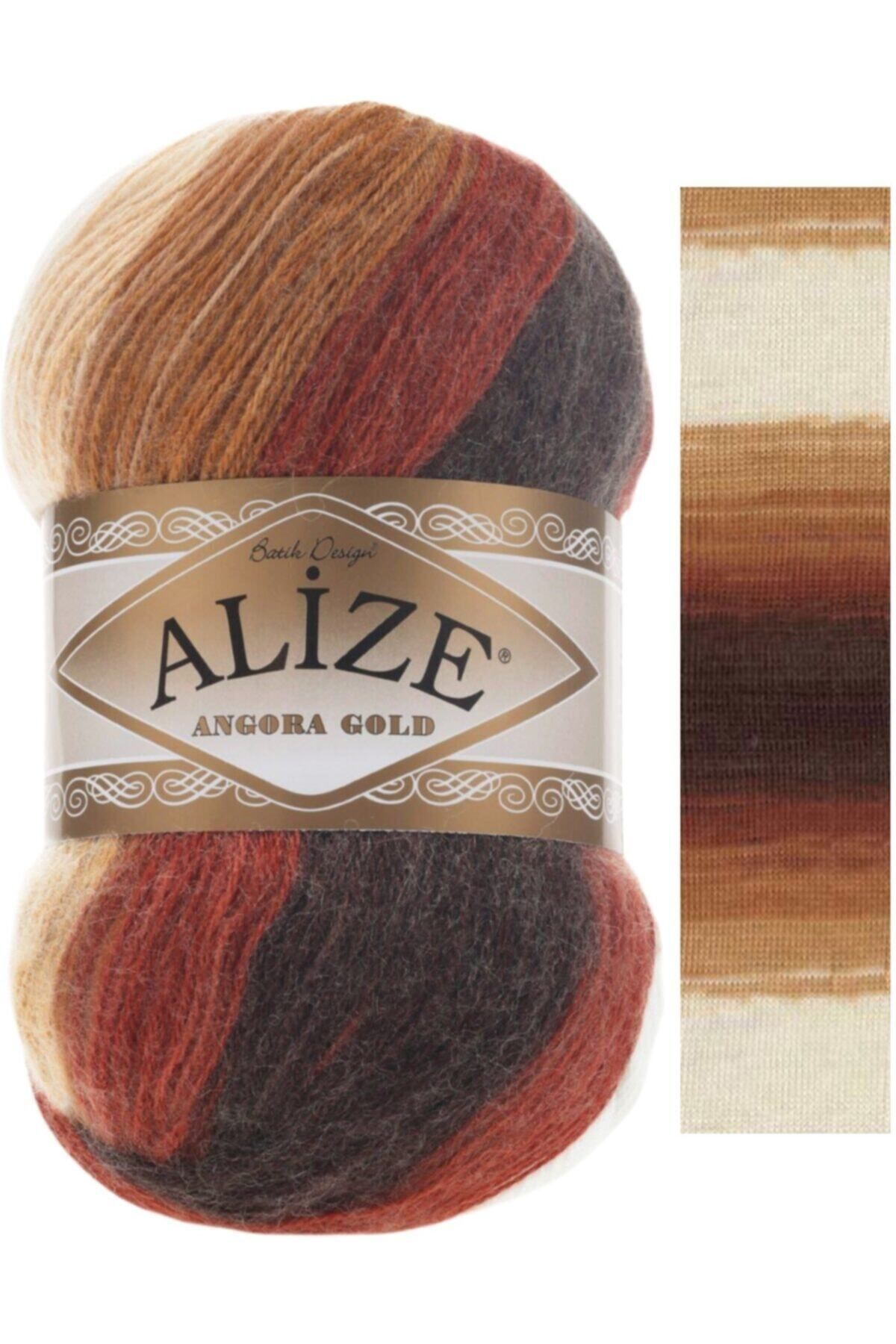Alize Angora Gold Batik El Örgü İpi İpliği Yünü Renk Kodu:2626 - Fiyatı ...