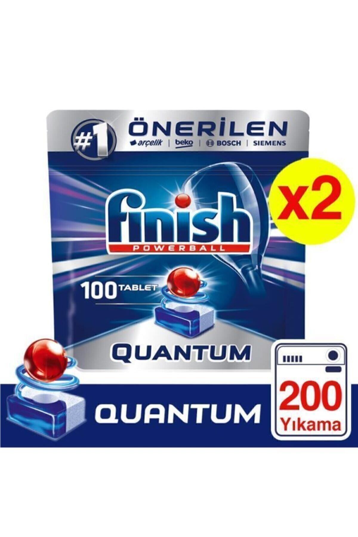 Finish Quantum 200 Tablet Bulaşık Makinesi Deterjanı 100x2 Fiyatı ...