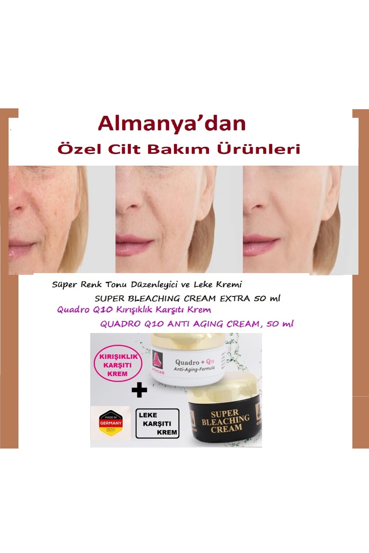 artexan Almanya'dan Ithal 2'li Beyazlatıcı, Leke Kremi Super Bleaching ...