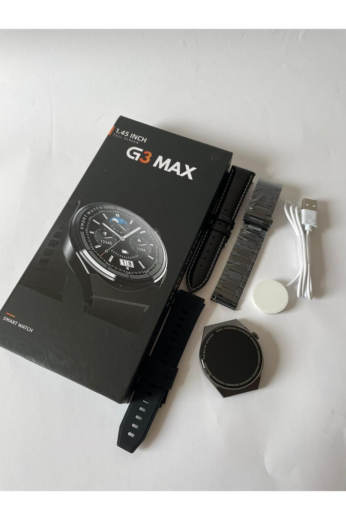 TekizTeknoloji Gt 3 Max 2025 Sesli Arama Bildirim Alma Spor Modu Akıllı ...