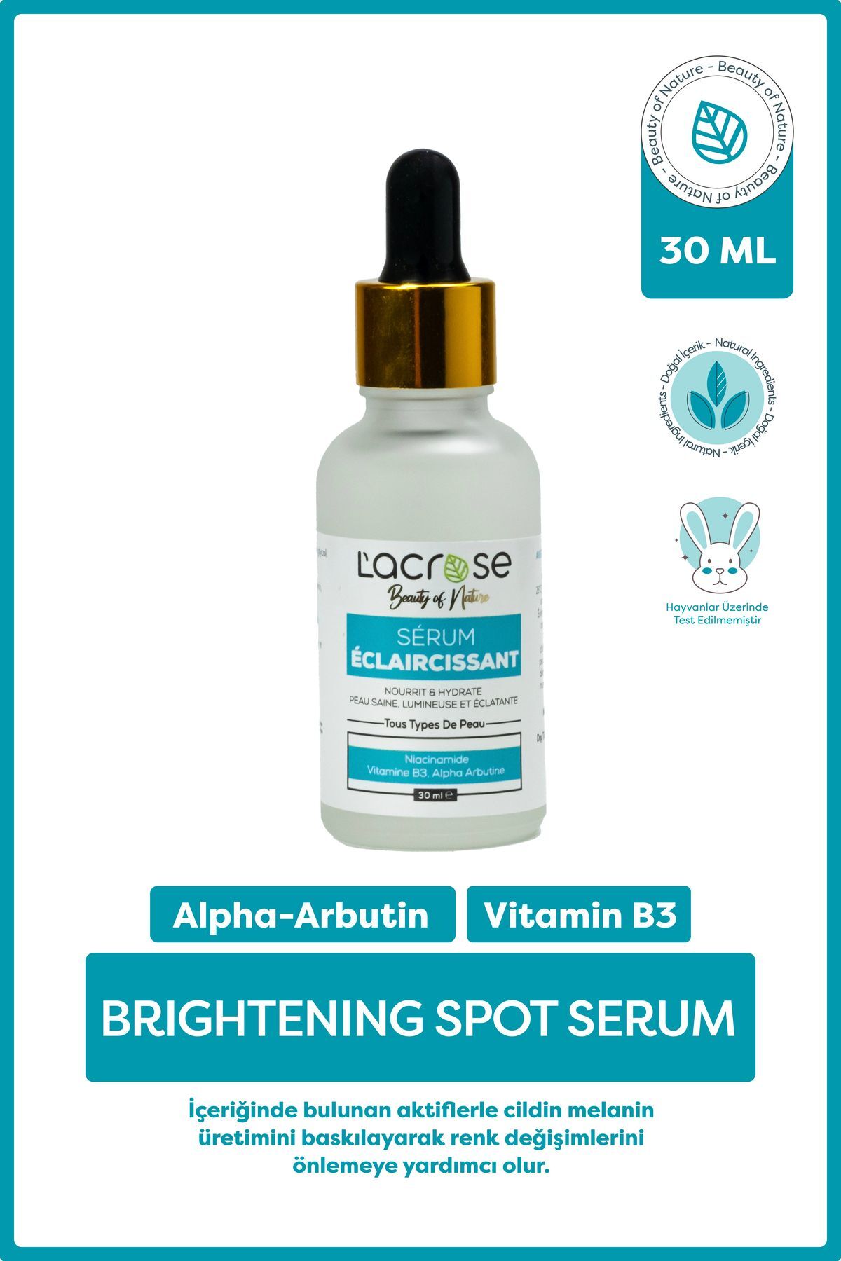 L'ACROSE Leke Karşıtı Cilt Aydınlatıcı Serum - Brightening Spot Serum ...