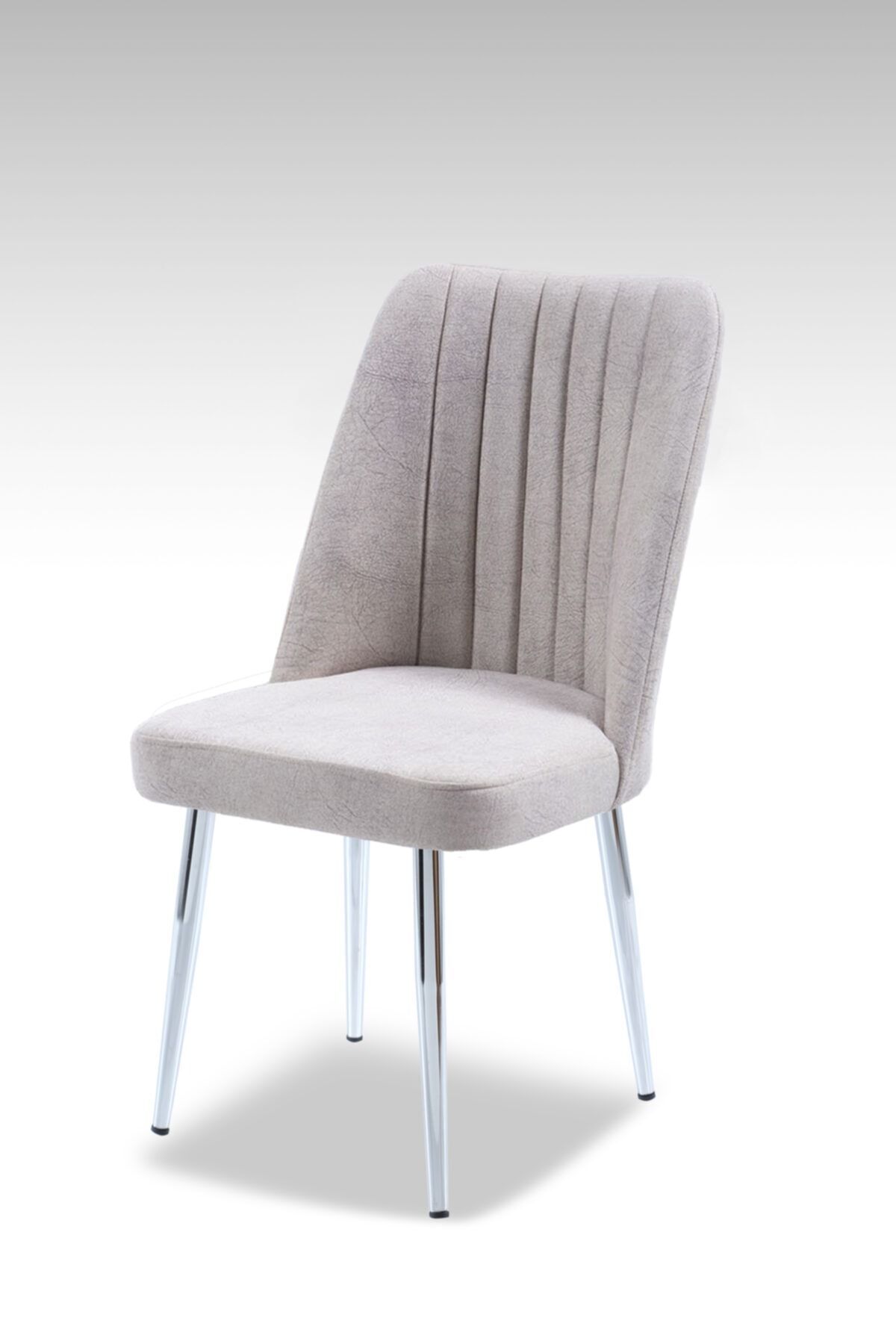 Mymassa Vento Sandalye - Jerika Krem - Metal Krom Ayak - Salon ...