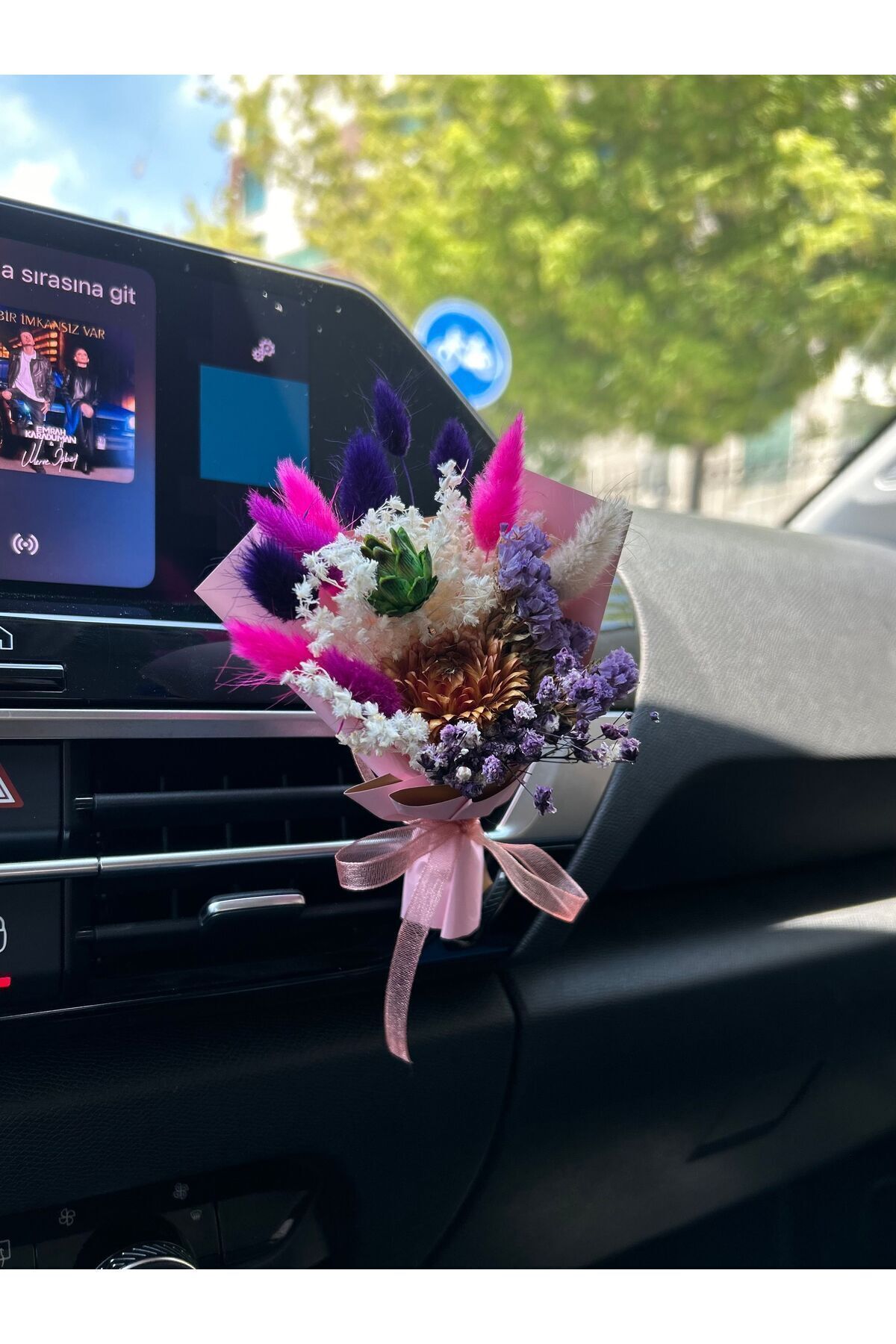 Merit Flower Mini Buket Araba Kokusu ve Büyük Boy İmzalı Parfüm 50 ml ...