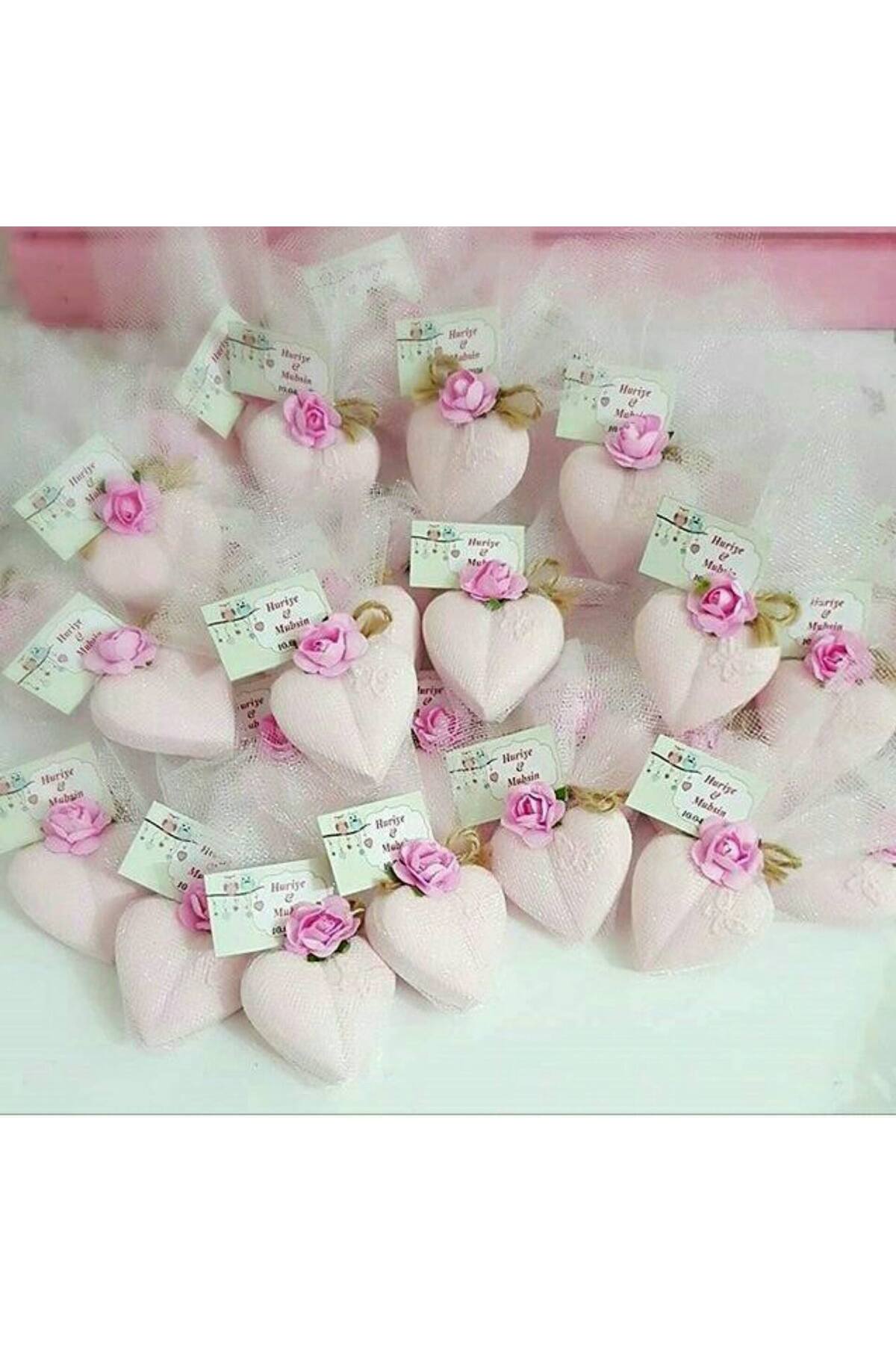 Tatlı Telaşlar 10 Adet kalp kokulu taş Nikah Şekeri Düğün Nişan Kına ...