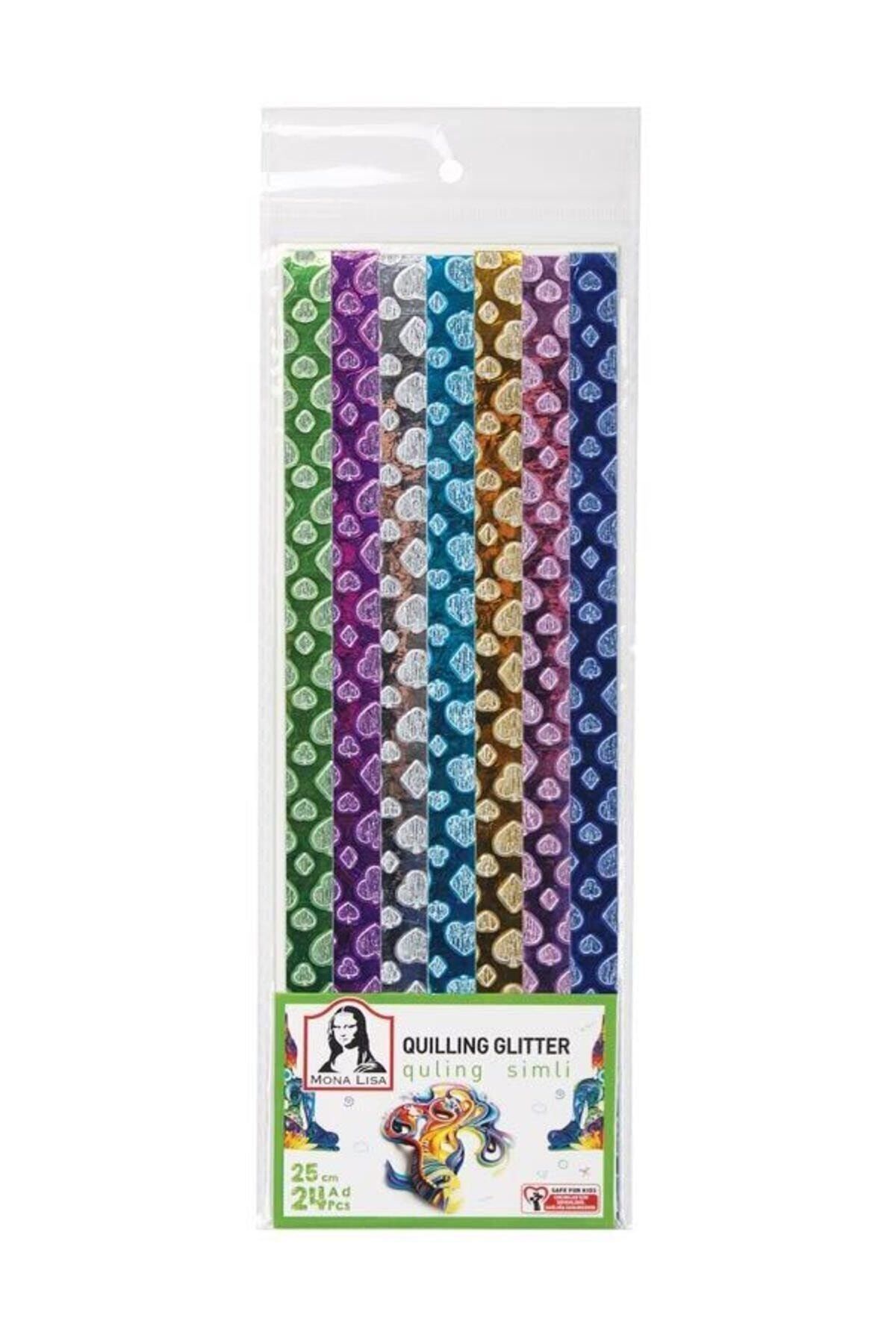 Südor Ql01-5 Simli Quilling Kağıdı 25 Cm 24'lü Fiyatı, Yorumları - Trendyol