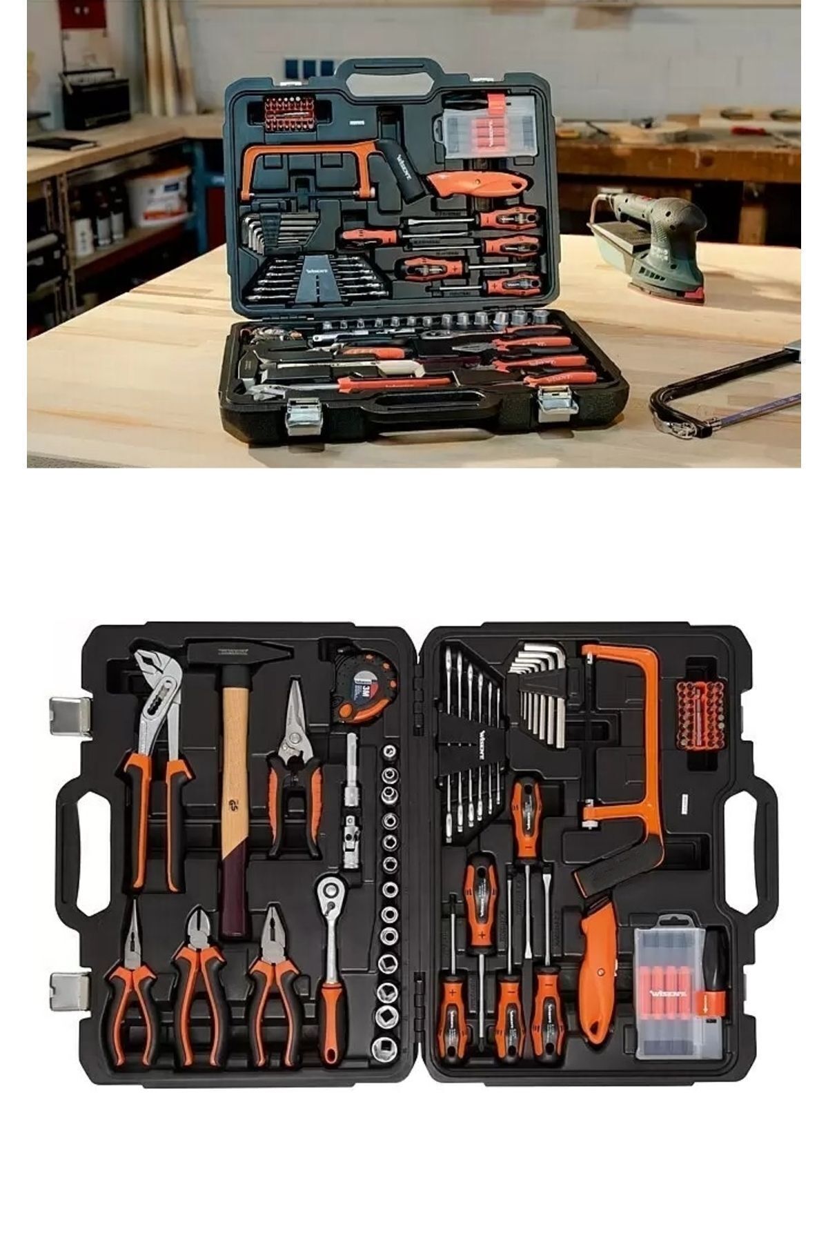 Magnotto El Aleti Seti Dolu Takım Çantası 81 Parça Alet Çantası Seti ...