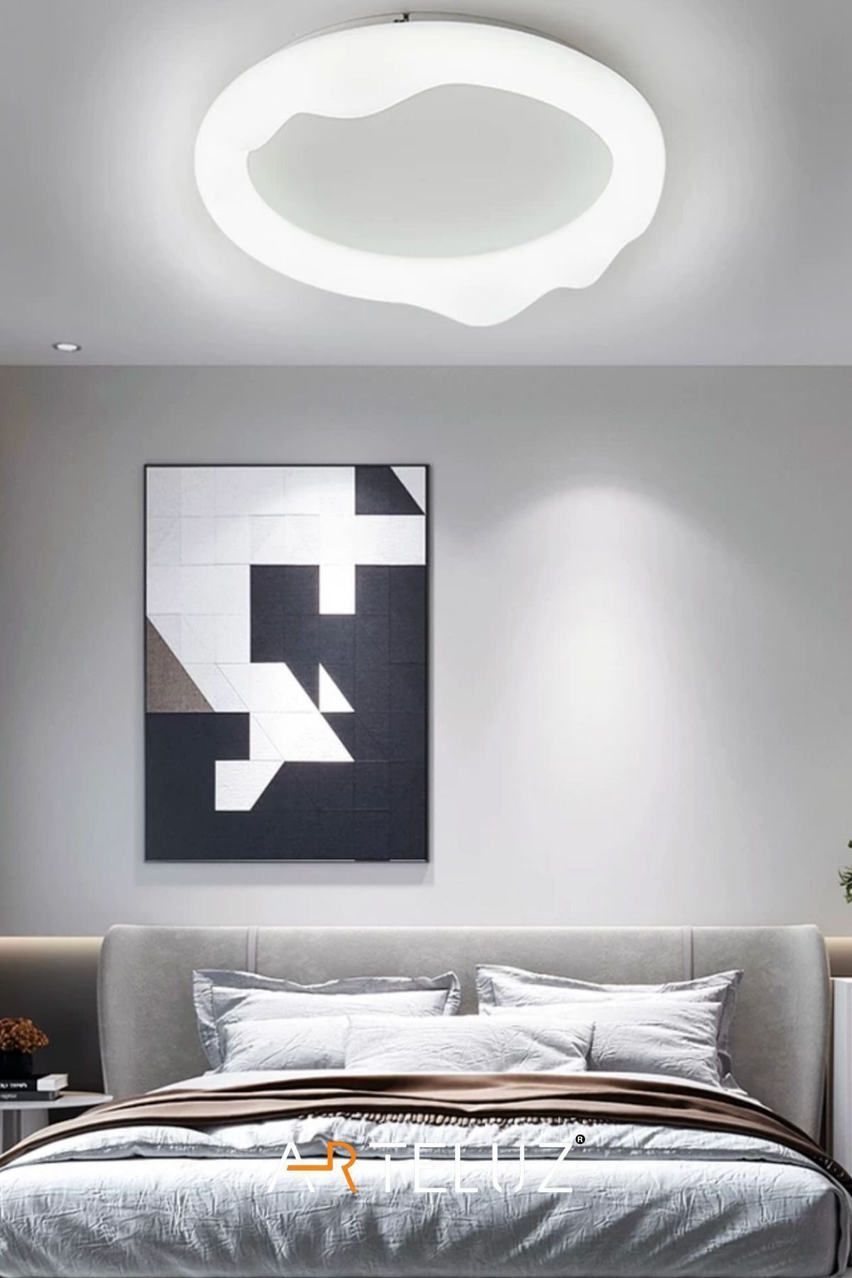 ARTELUZ LUXURY PINTEREST MODEL MODERN PLAFONYER AVİZE (50 CM) - Fiyatı ...