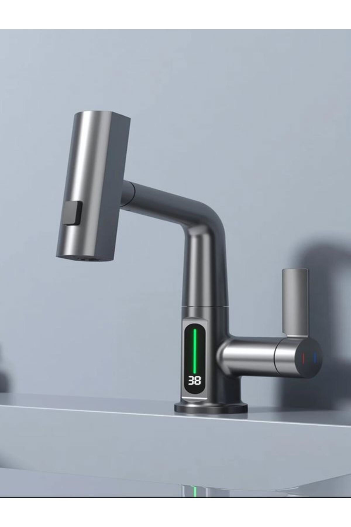 ALMAYA TOOLS MUTFAK, BANYO VE LAVOBO BATARYASI DİJİTAL, LED, ŞELALE ...