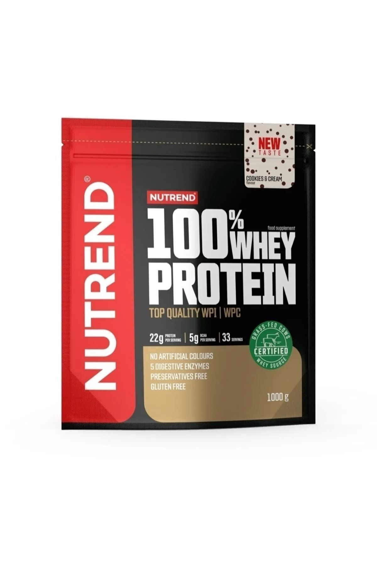 Nutrend Whey Protein 1000 gr Cookies & Cream - Fiyatı, Yorumları