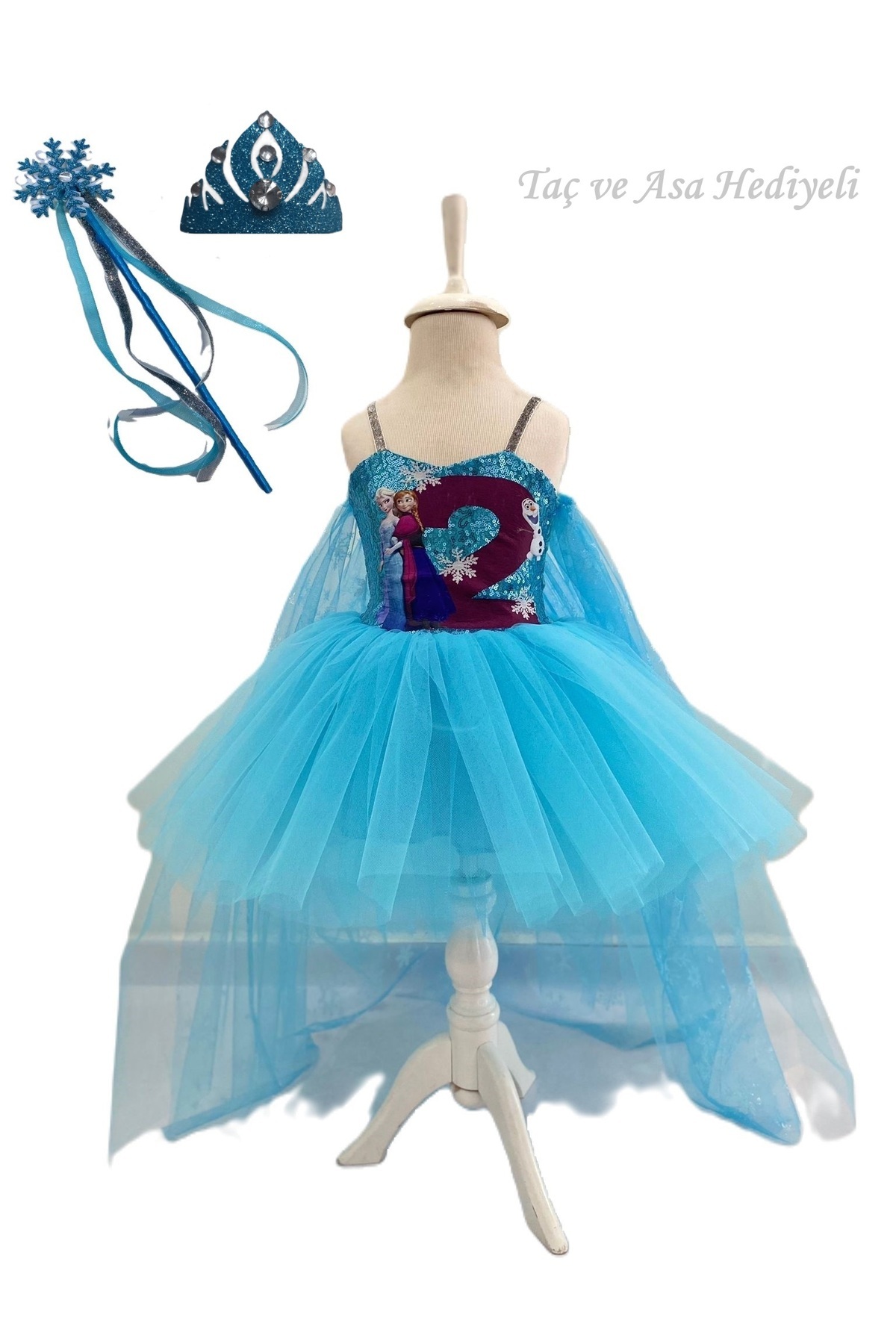 Pano Kids Patiska Nostalji Elsa Kostümü - Doğum Gününe Özel - Fiyatı ...