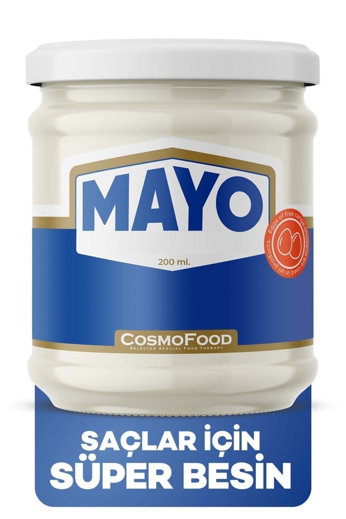 CosmoFood Mayonez Hair Saç Maskesi 200 ml Saç Uzatan Bakım Mayonezi ...