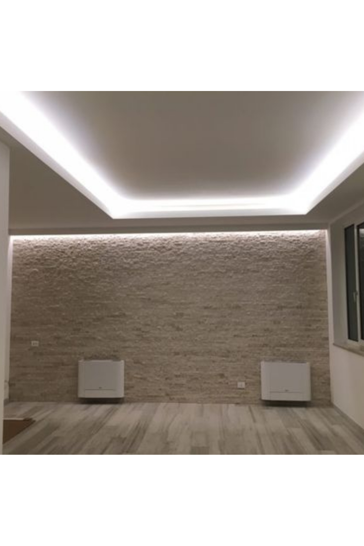 burul Tavan Gizli Işık Bandı Şerit Led Aydınlatma Seti Beyaz Işık 25 ...
