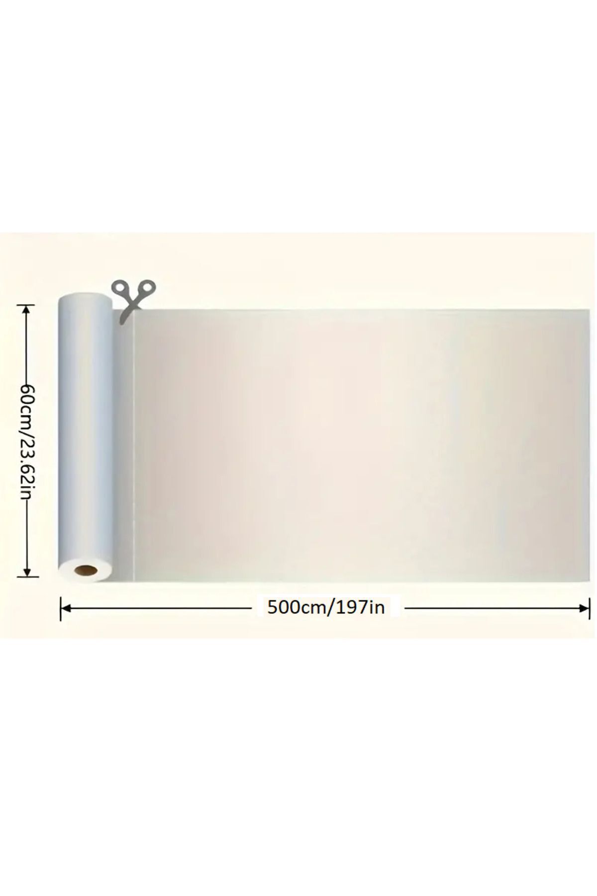 Genel Markalar Cam Kumlama Folyosu Buzlu Cam Filmi 5 mt 60cm en Uv ...