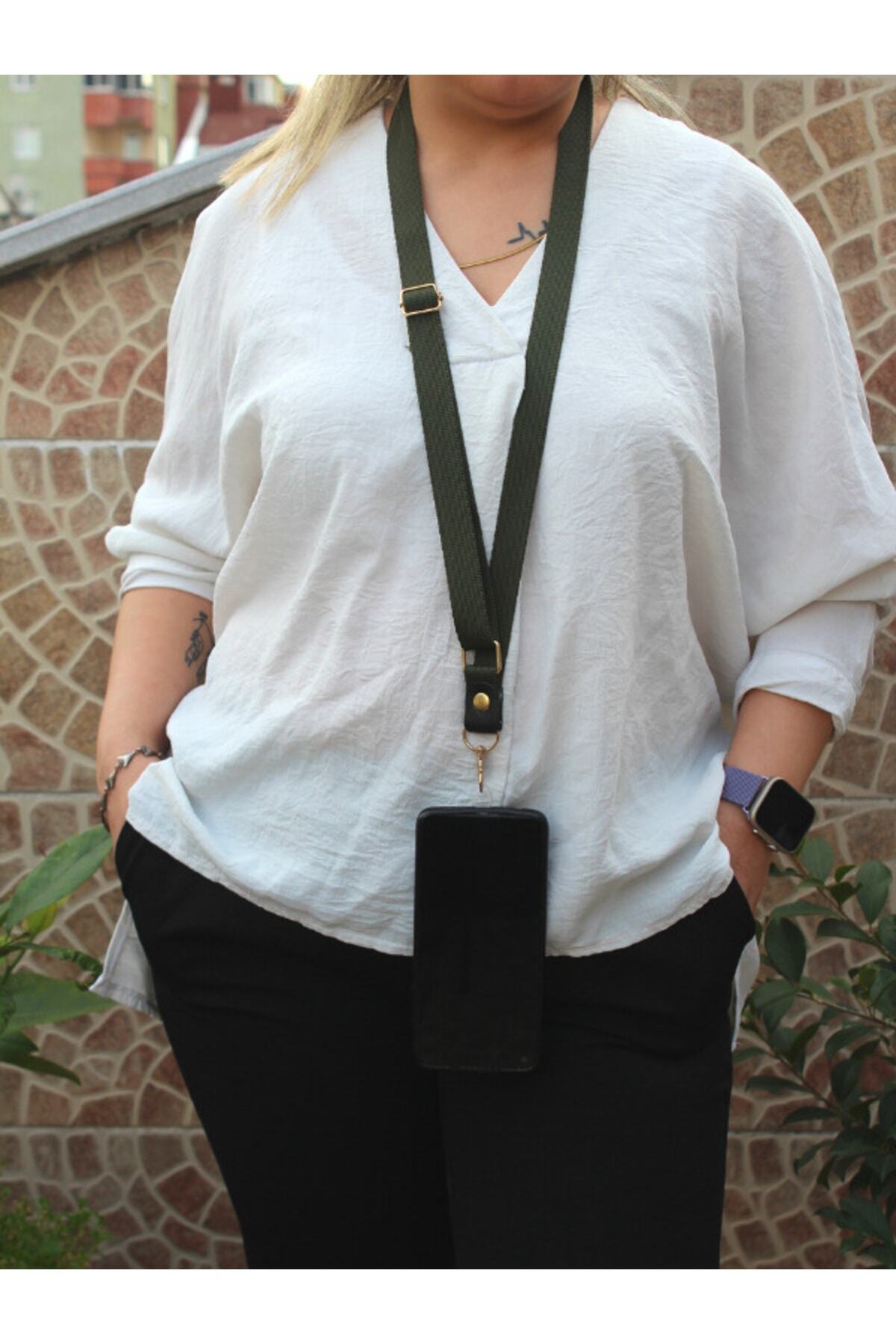 MayaArtDesign Telefon Ipi Boyun Askısı Tüm Kılıflara Uyumlu Yeşil ...