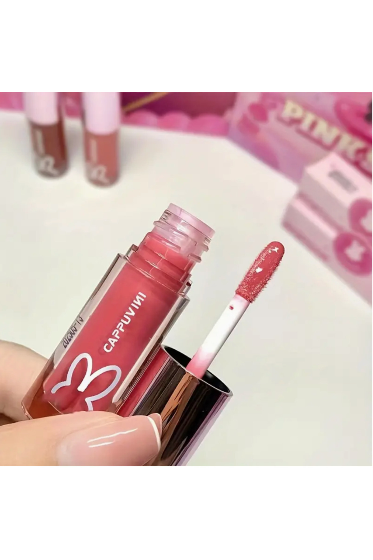 cappuvini Hydrating Lip Care Oil - Natural Moisturizing Gloss ...