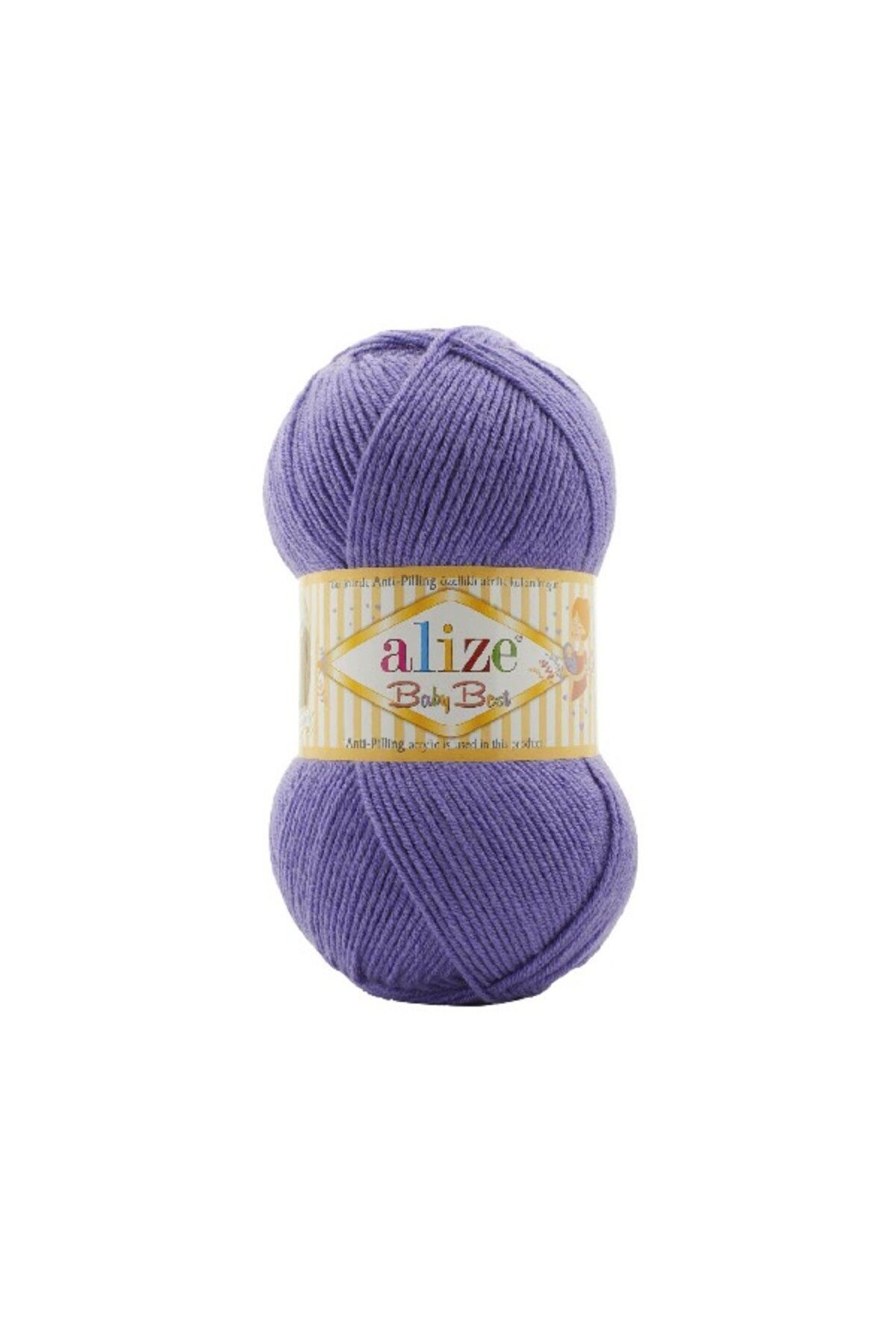 Alize Baby Best 851 Pervane Çiçeği %10 Bambu - %90 Akrilik (anti ...