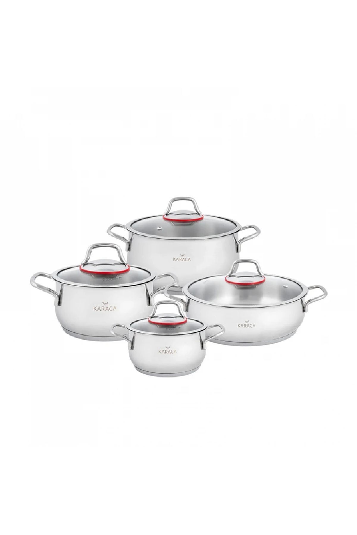 Karaca 8 Piece Emirgan Induction Base Steel Pot Set - Trendyol