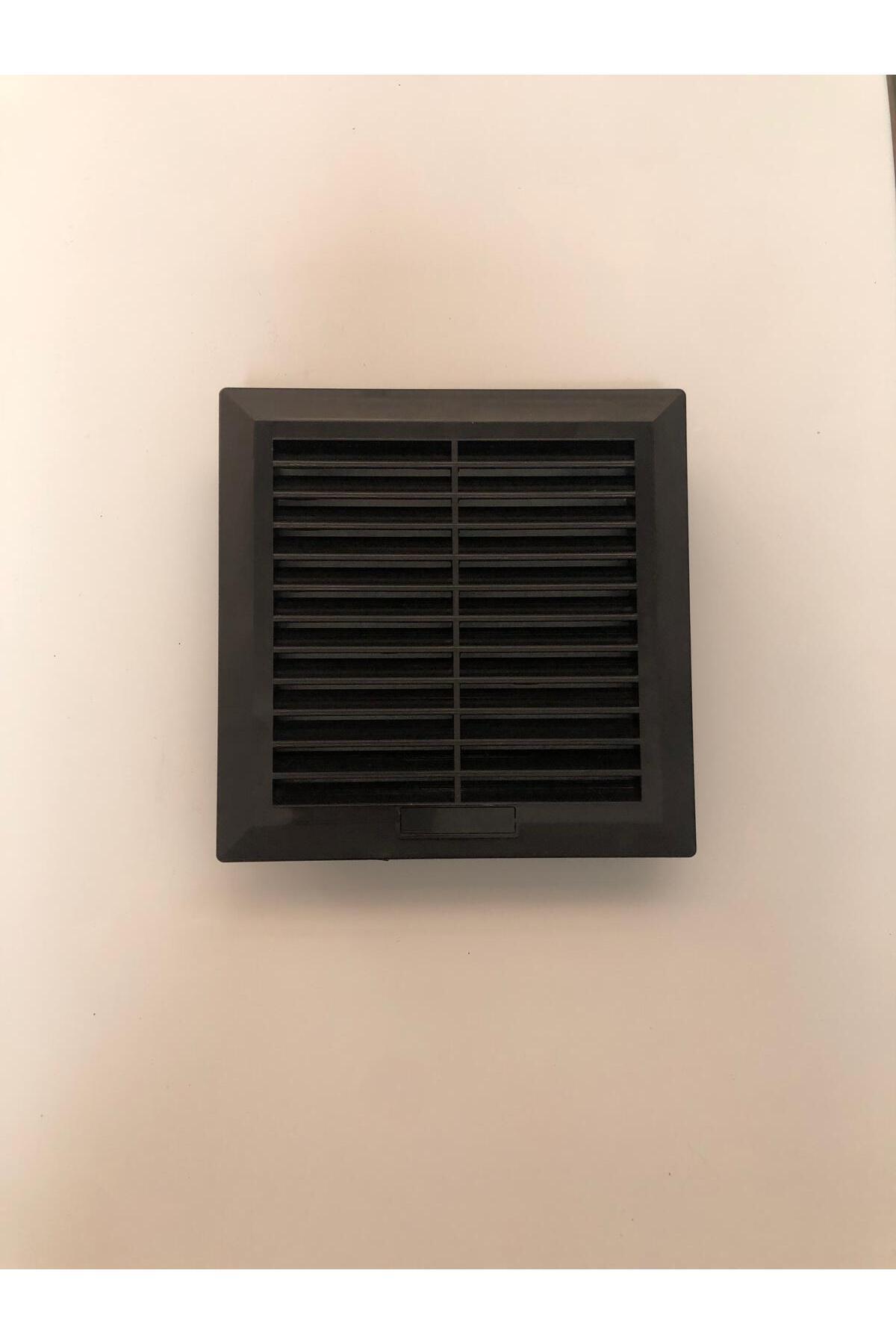 Acil Pano Fan, Panjur, Havalandırma Menfezi, Siyah - (W:150 x H:150 mm ...