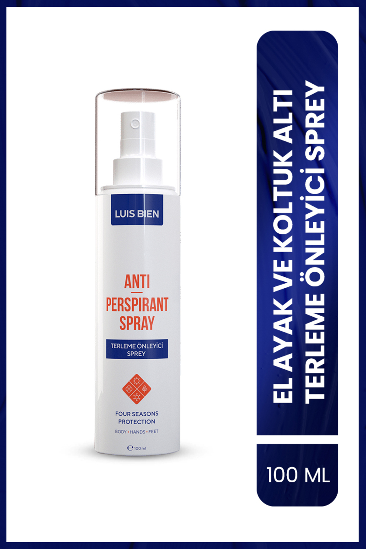 Luis Bien El,Ayak ve Koltuk Altı Terleme Önleyici Sprey 100 ml ...