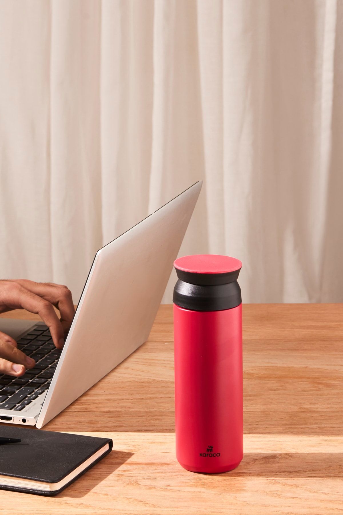 Karaca Rainbow Red Paslanmaz Çelik Termos 500 ml (8 SAATE KADAR SICAK ...