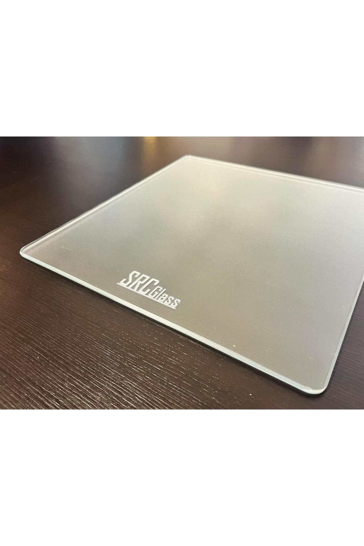 SRCGLASS Cam Mouse Pad Şeffaf (Premıum) 25x25 cm - Fiyatı, Yorumları